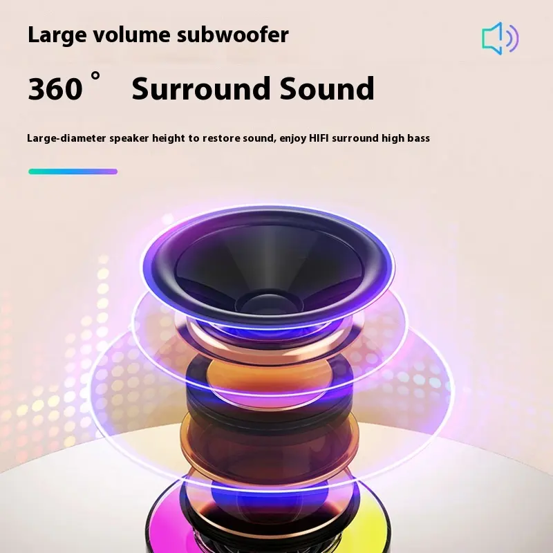 K19 ALTAVOZ CON UN MICROFONO BLANCO